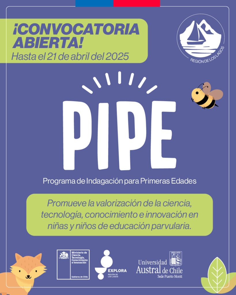 Instrumentos PIPE e IIE de Explora Los Lagos abren sus convocatorias 2025-2026 - Los Lagos